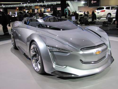 Passenger Side Frontal View of Chevy Miray Concept at NAIAS 2012 ...